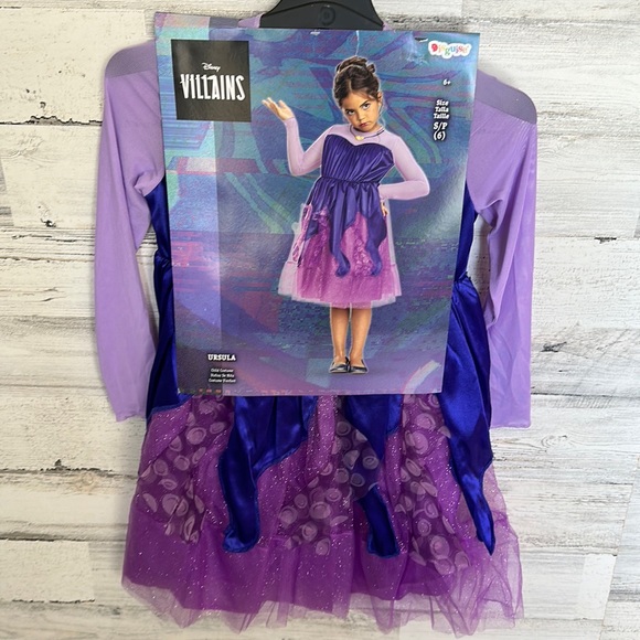 Disguise | Costumes | Disney Villains Ursula Child Costume Size S New ...